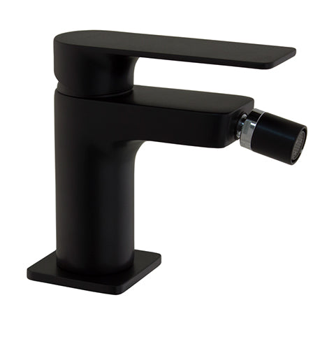 SINGLE LEVER BIDET ENERGY SAVING CARTRIDGE ARA MODEL MATT BLACK ...