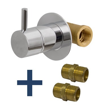 1/2" DECK MOUNT VALVE TO WELD CLOSING CERAMIC MINIMA CHROME – PROBATH ...